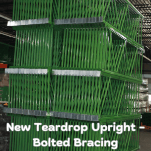 New Teardrop Upright with Bolted Bracing | Durable & Reliable Storage ...